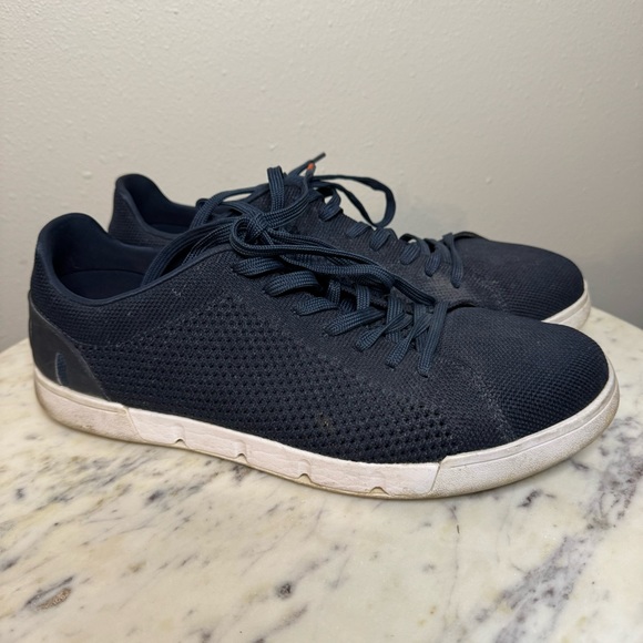 Swims | Shoes | Swims Trainers Shoes Size 8 Navy Blue Lace Up Stretch ...